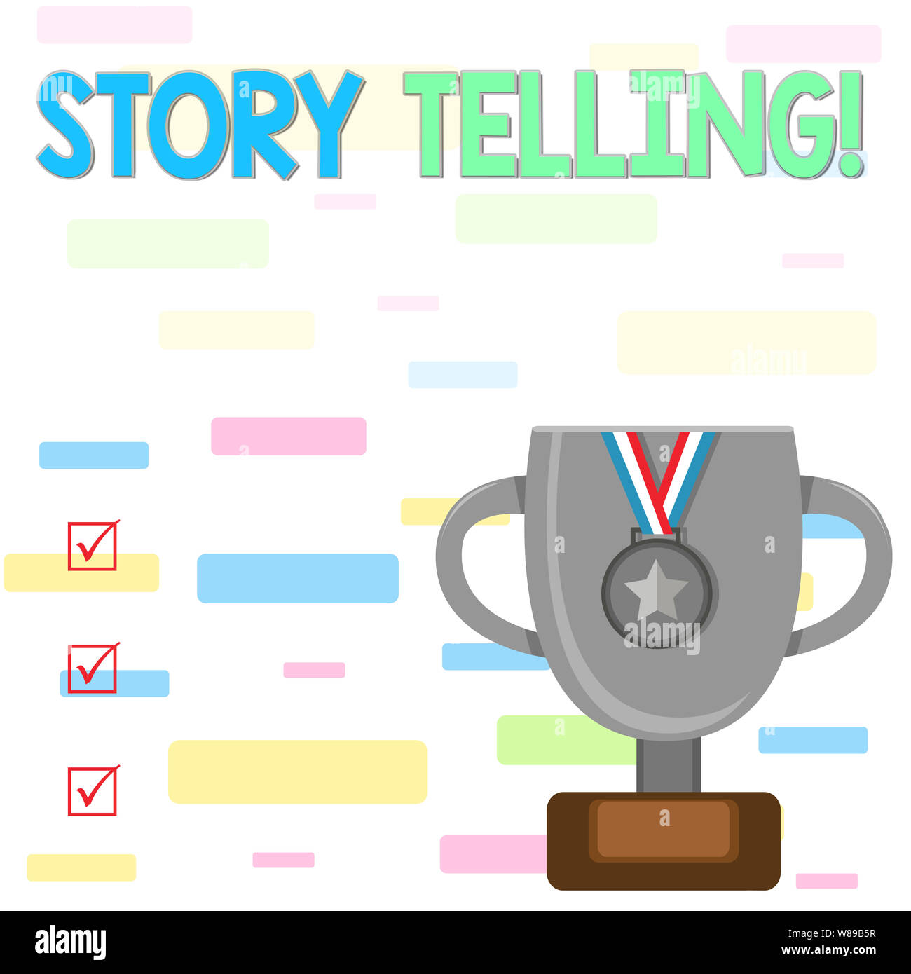 Writing note showing Storytelling. Business concept for activity ...