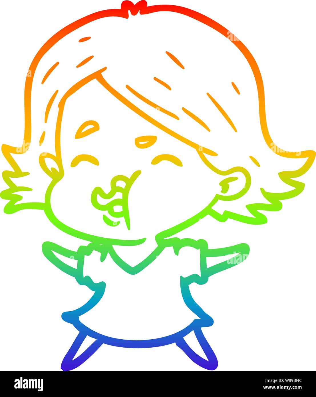 Illustration line drawing pulling hand hi-res stock photography and ...