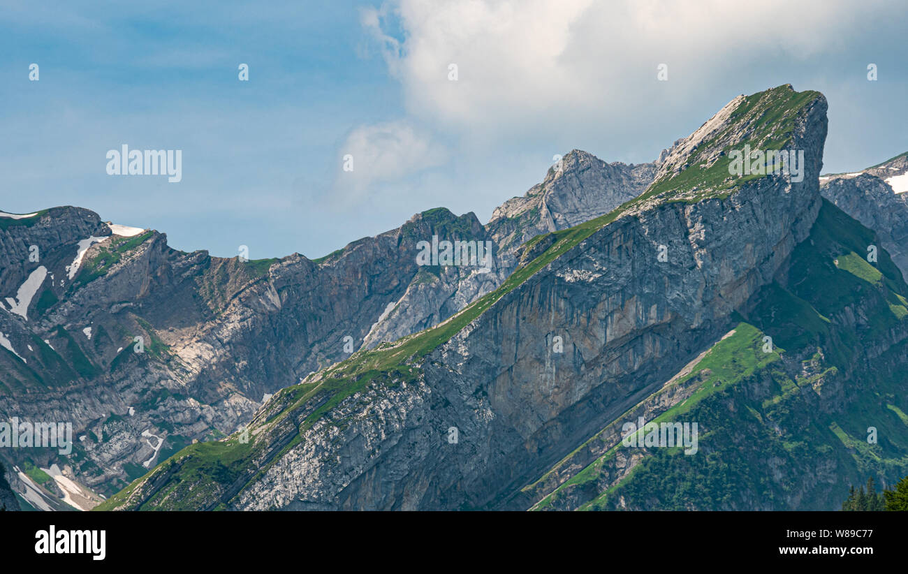 The impressive mountains and glaciers in the Swiss Alps - travel ...