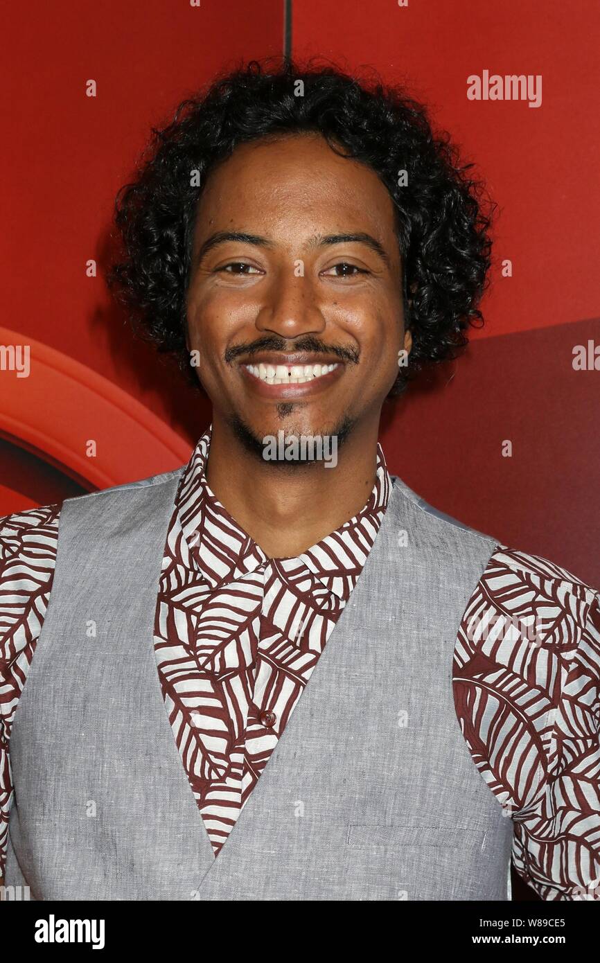 Beverly Hills, CA. 8th Aug, 2019. Samba Schutte at arrivals for NBC ...