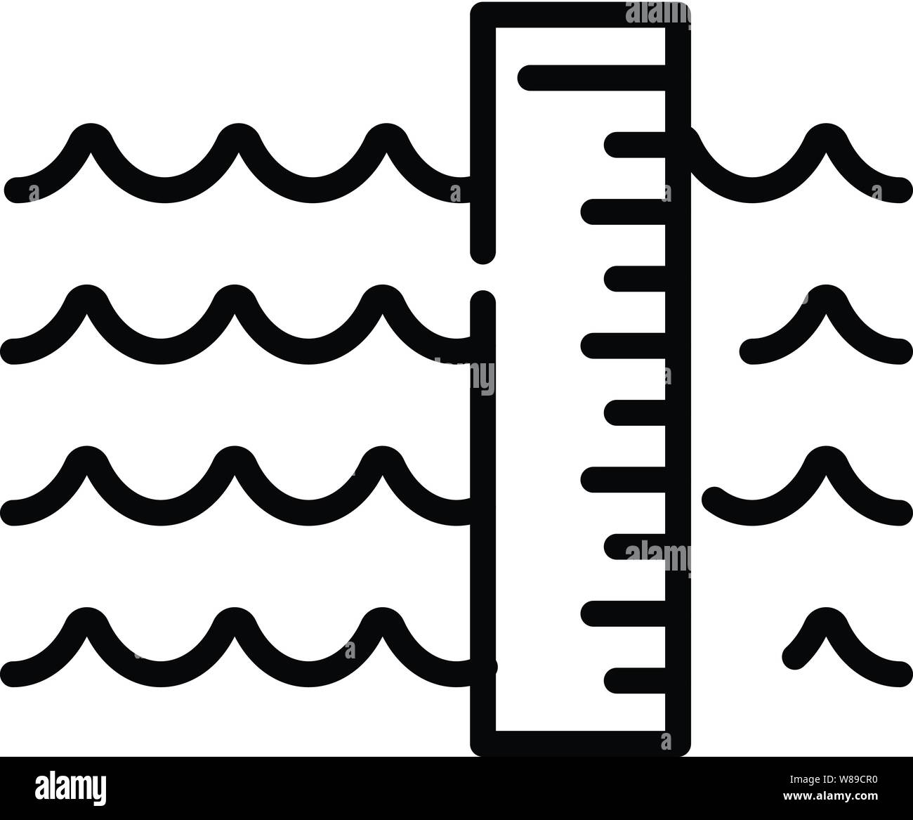 Road block water Cut Out Stock Images & Pictures - Alamy