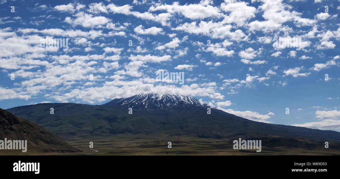 Mount Ararat, Agri Dagi, the highest mountain in the extreme east of ...