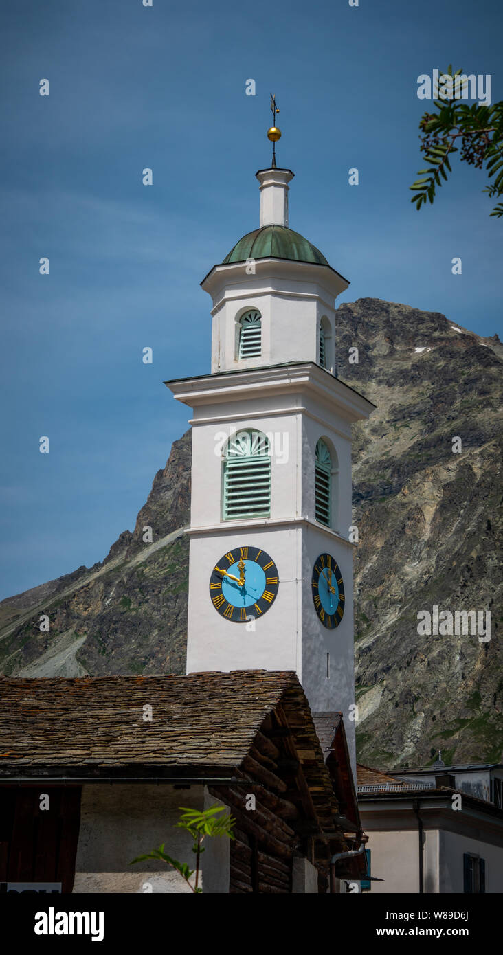 Beautiful village sils maria hi-res stock photography and images - Alamy