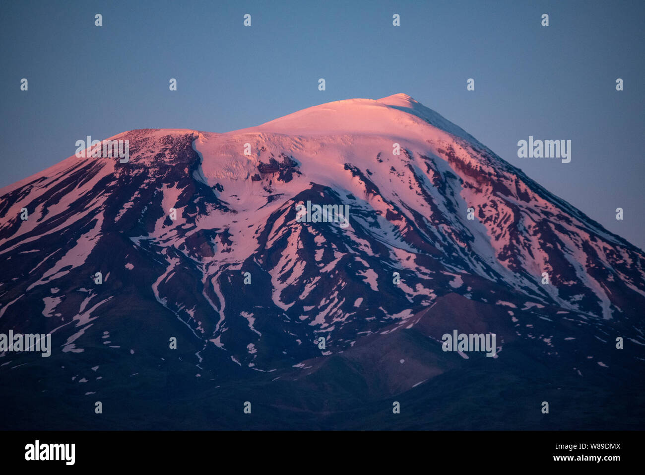 Mount Ararat, Agri Dagi, the highest mountain in the extreme east of ...