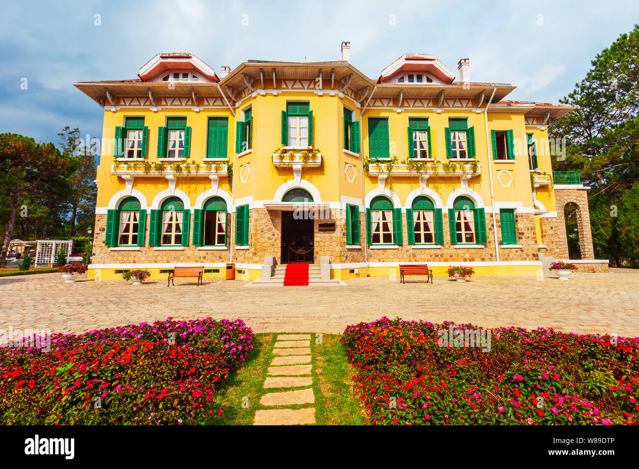 Bao Dai Palace in Dalat city in Vietnam Stock Photo - Alamy