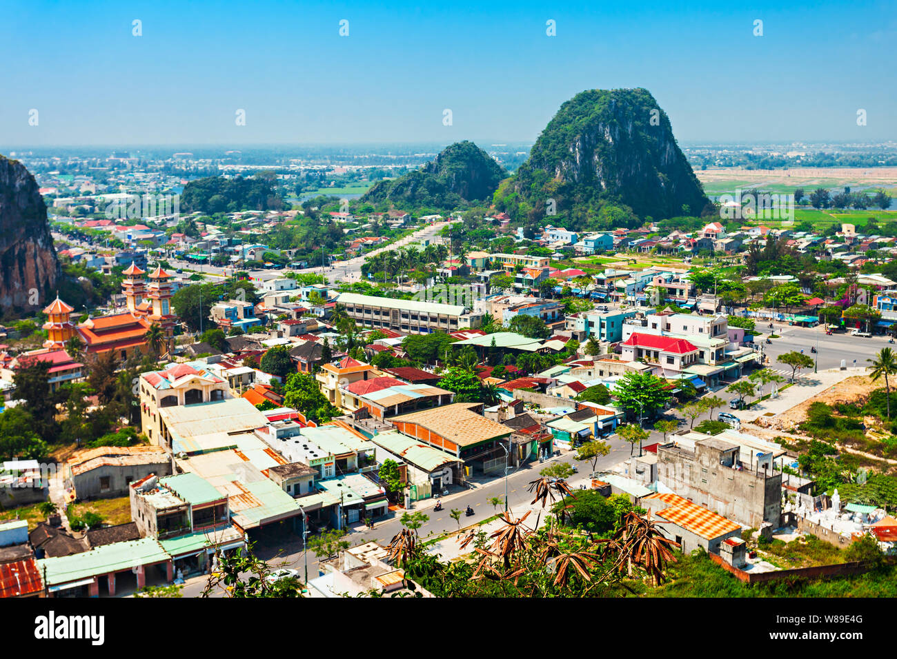 Danang marble mountains is the most important tourist destination in Da ...
