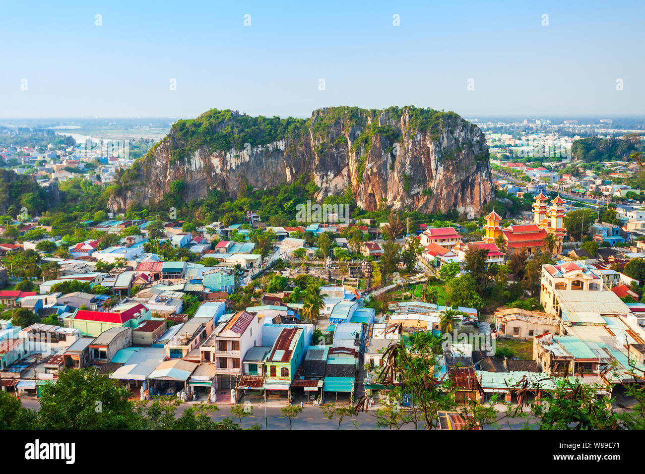 Danang marble mountains is the most important tourist destination in Da ...