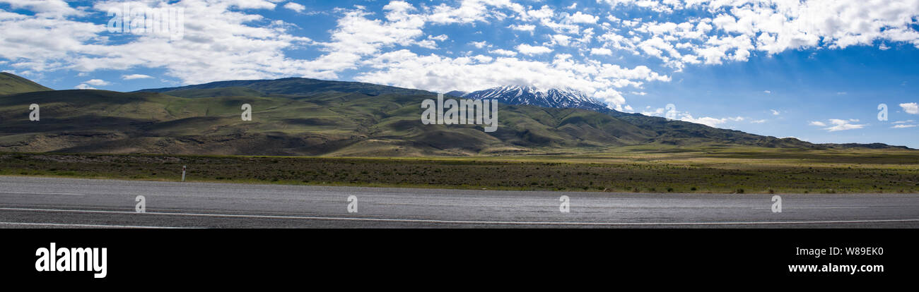 Mount Ararat, Agri Dagi, the highest mountain in the extreme east of ...