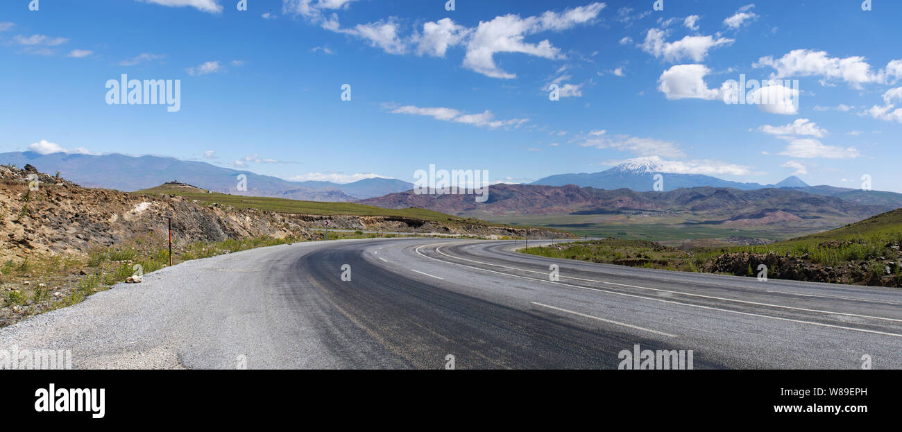 Mount Ararat, Agri Dagi, the highest mountain in the extreme east of ...