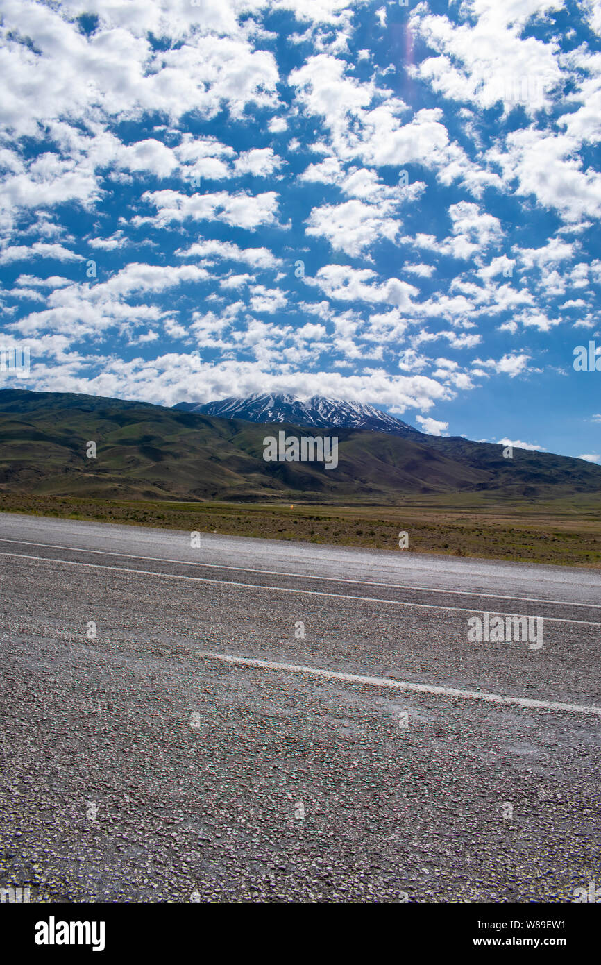 Mount Ararat, Agri Dagi, the highest mountain in the extreme east of ...