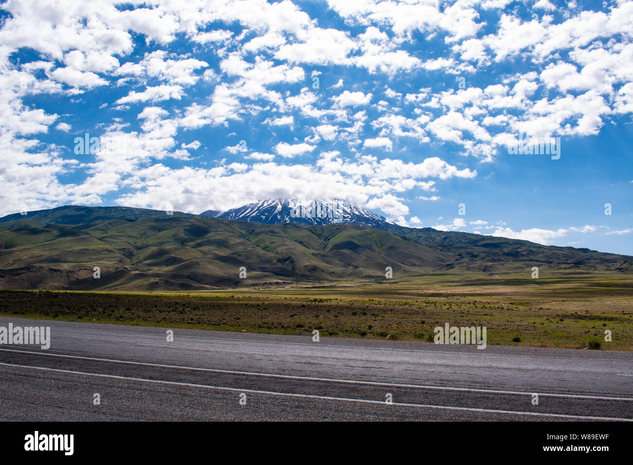 Mount Ararat, Agri Dagi, the highest mountain in the extreme east of ...