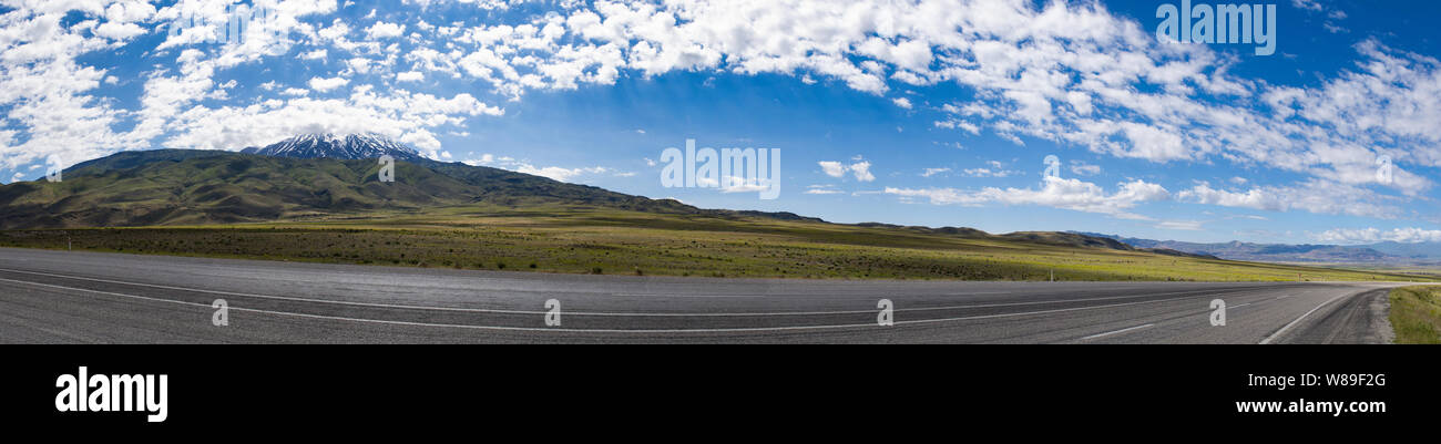 Mount Ararat, Agri Dagi, the highest mountain in the extreme east of ...