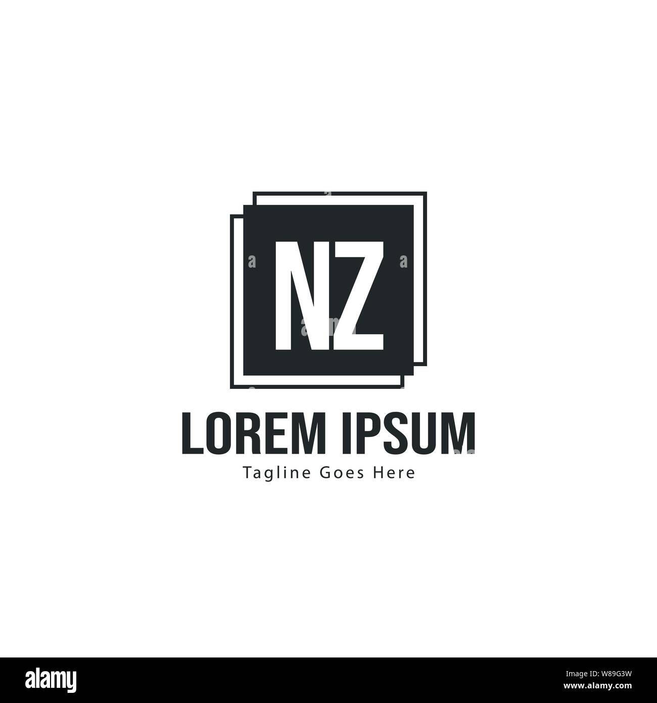 Nz logos Black and White Stock Photos & Images - Alamy