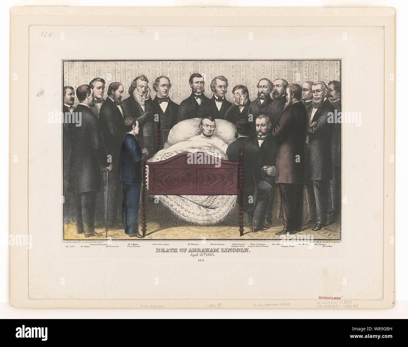 Death of abraham lincoln hi-res stock photography and images - Alamy