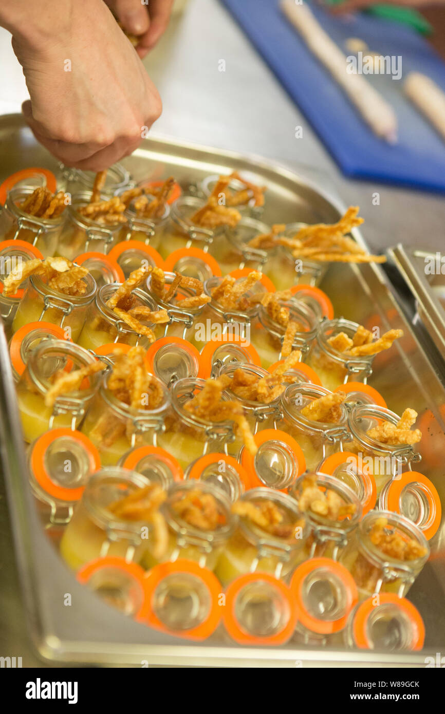 Waitress serving canapes hi-res stock photography and images - Alamy