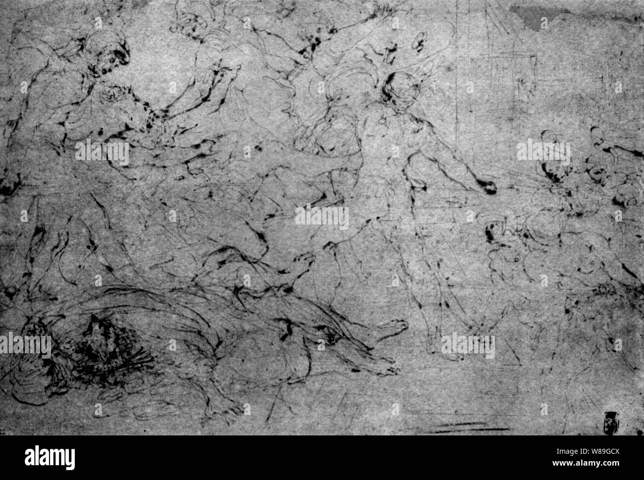 Death of Amulio Stock Photo - Alamy