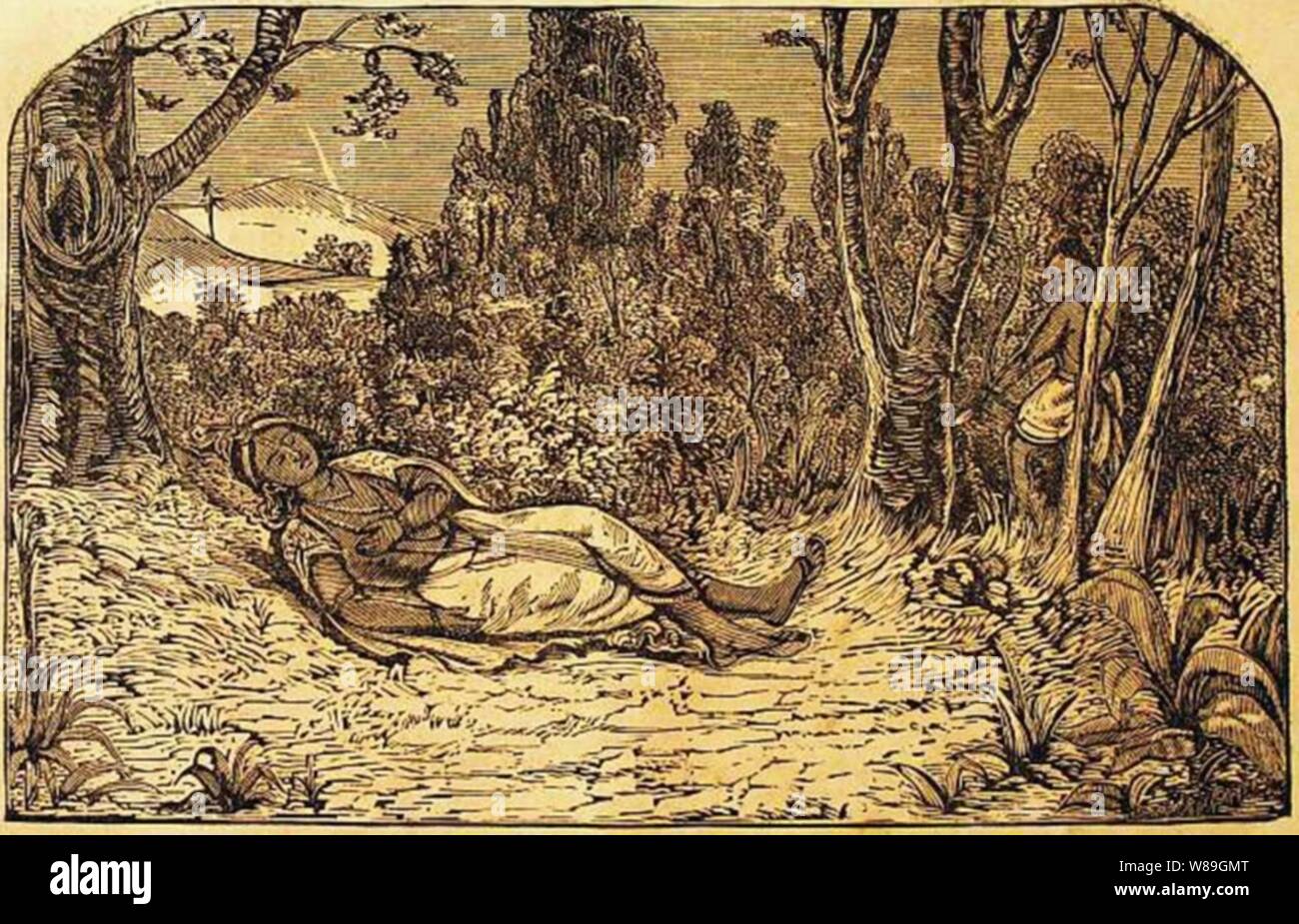 Death of Krishna - Illustrations from the Barddhaman edition of ...