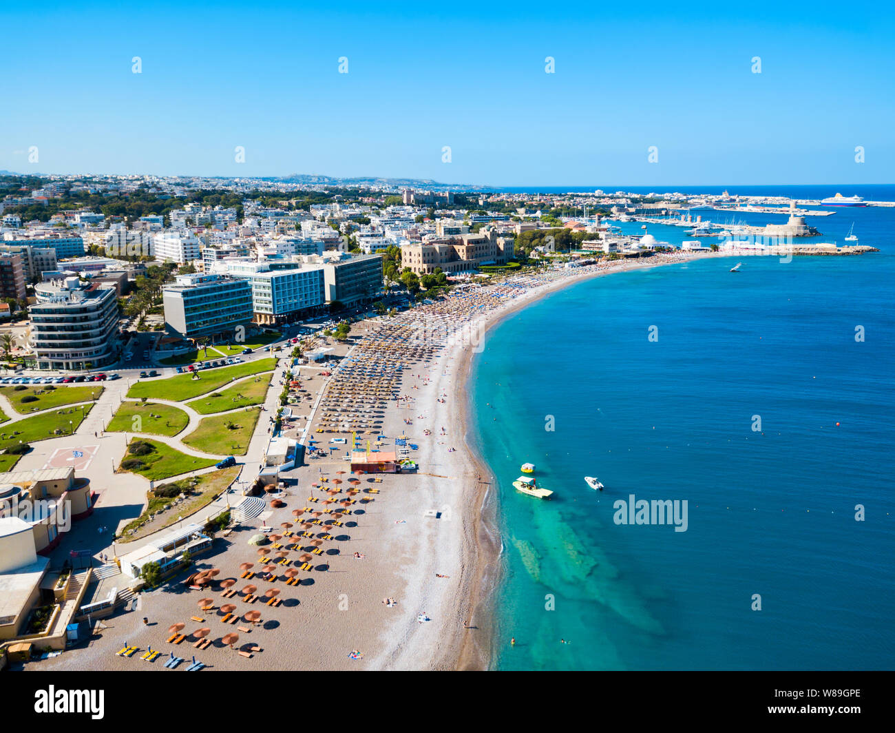 Rhodes greece landscape hi-res stock photography and images - Alamy