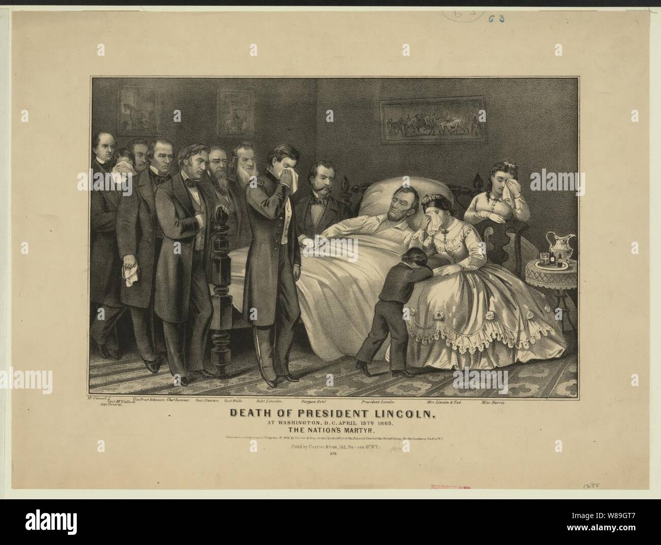 Death of president lincoln hi-res stock photography and images - Alamy