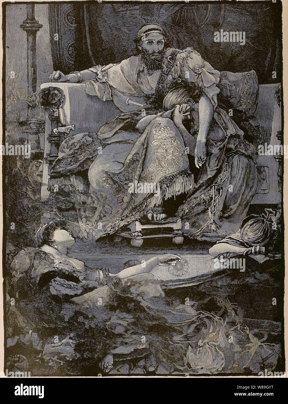 The death of sardanapalus hi-res stock photography and images - Alamy