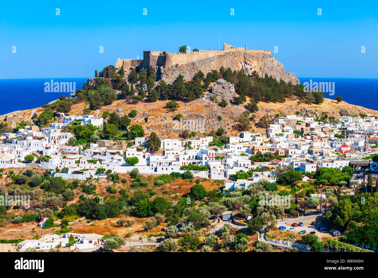 Rhodos panoramic aerial view hi-res stock photography and images - Alamy