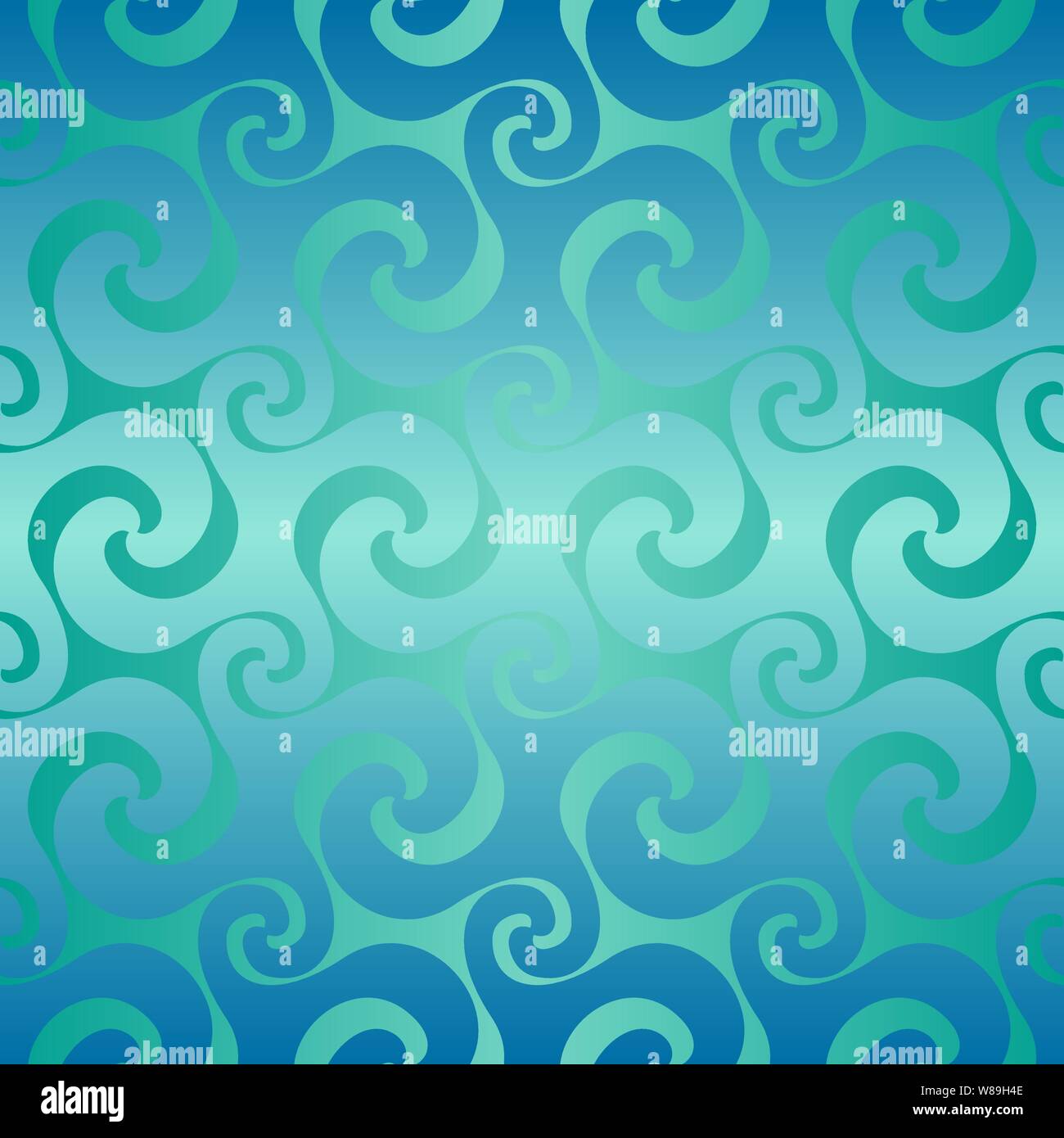 Swirl seamless pattern. Abstract illusion background. Gradient ...