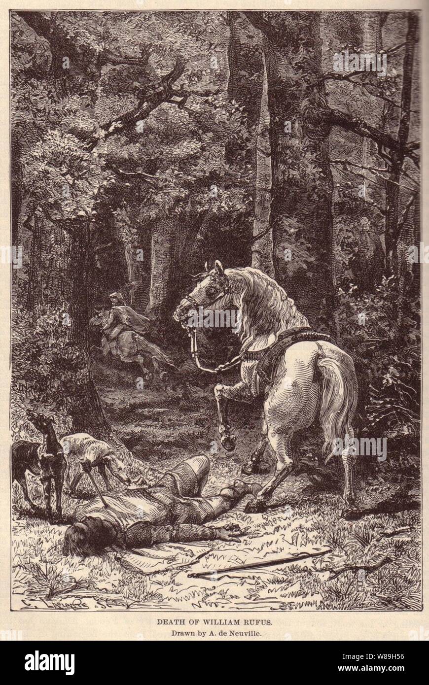 The death of william rufus hi-res stock photography and images - Alamy