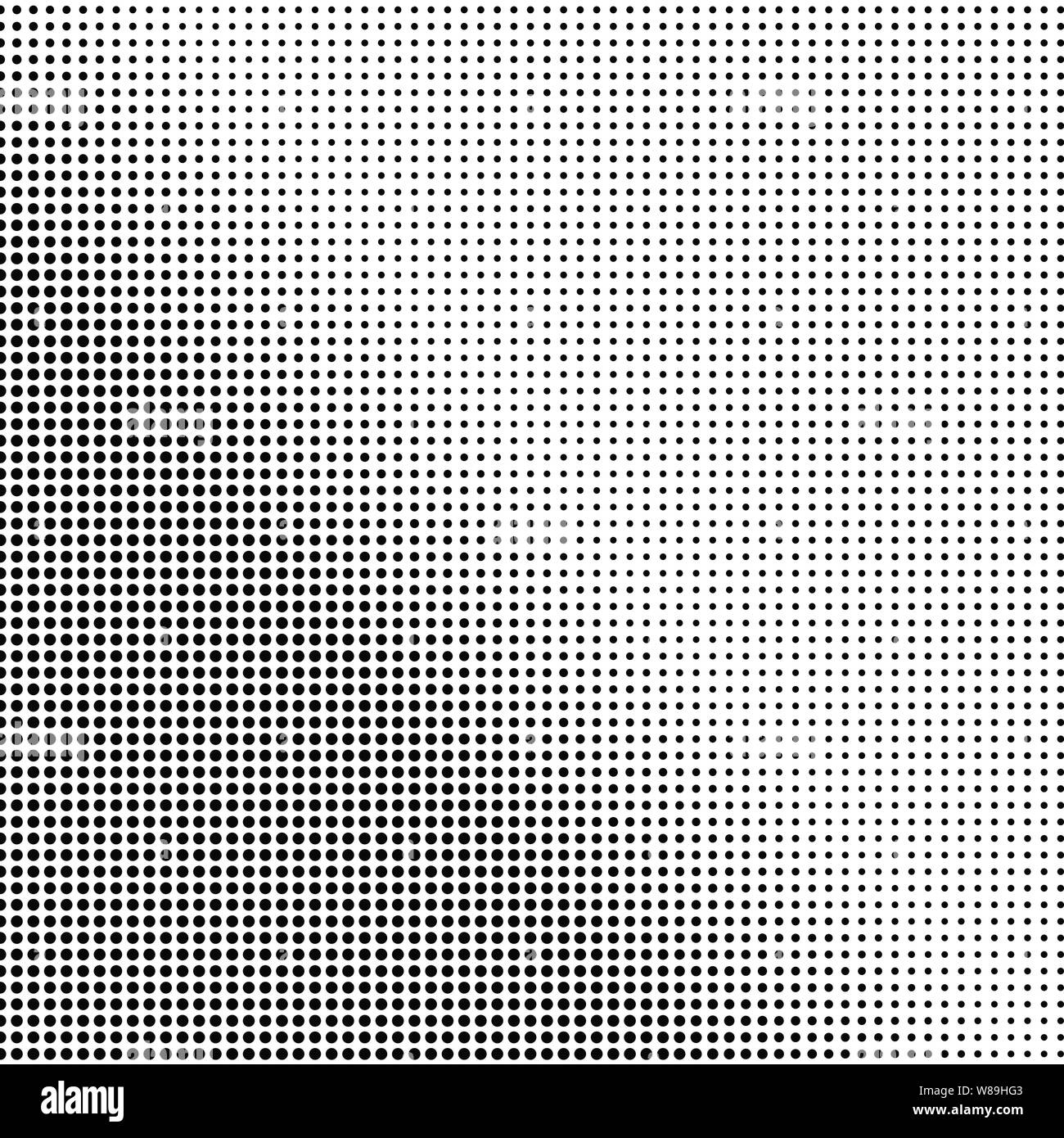 Halftone Pattern. Set of Dots. Dotted Texture on White Background ...