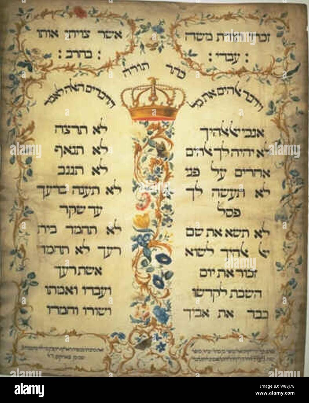 The decalogue hi-res stock photography and images - Alamy