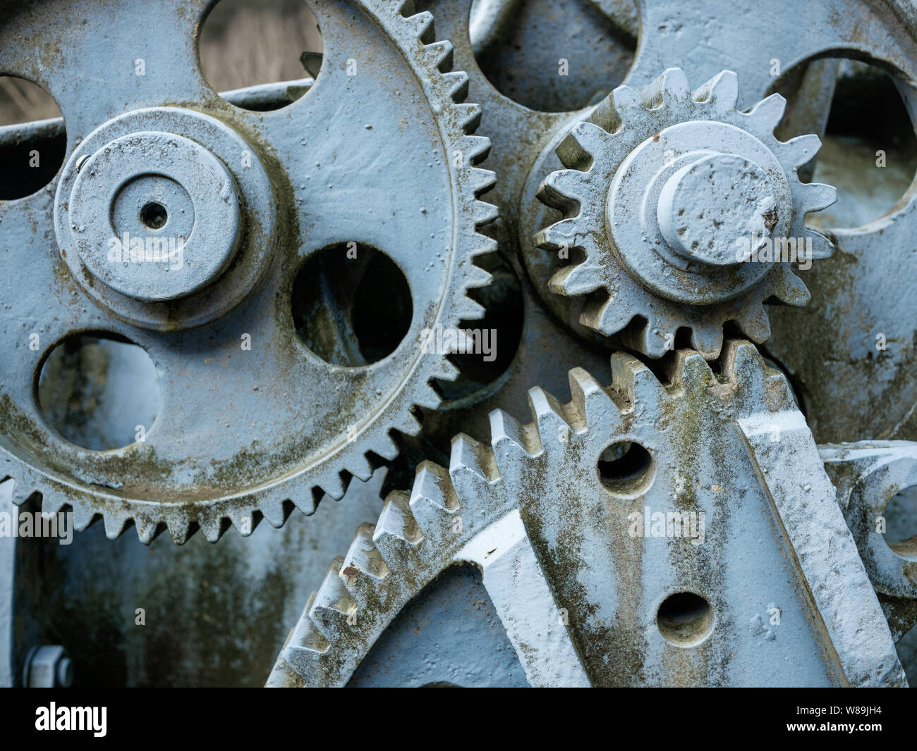 Gears machine icon hi-res stock photography and images - Alamy