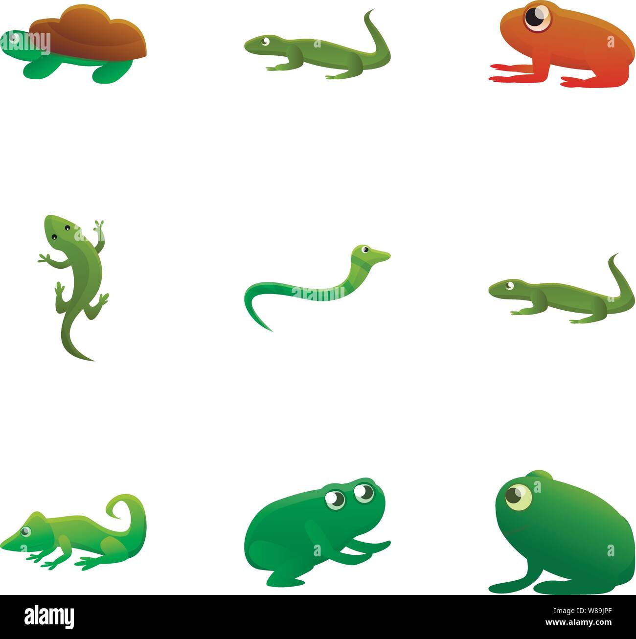 Turtle tortoise family Stock Vector Images - Alamy