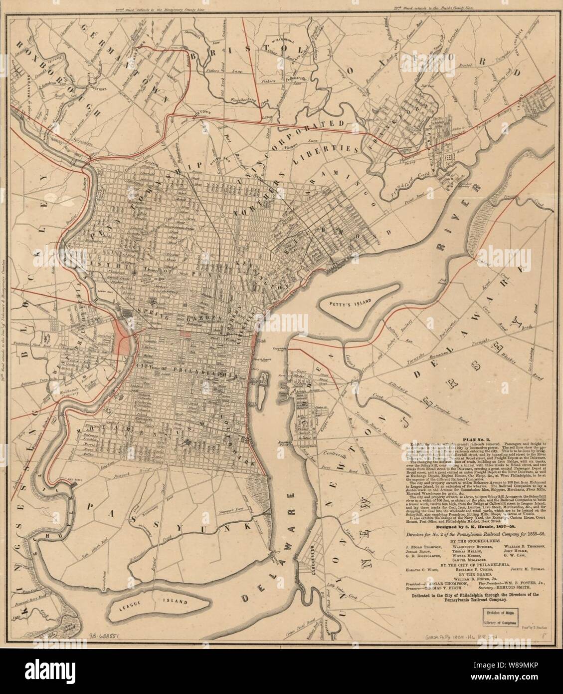 Dedicated to the city of Philadelphia through the directors of the ...