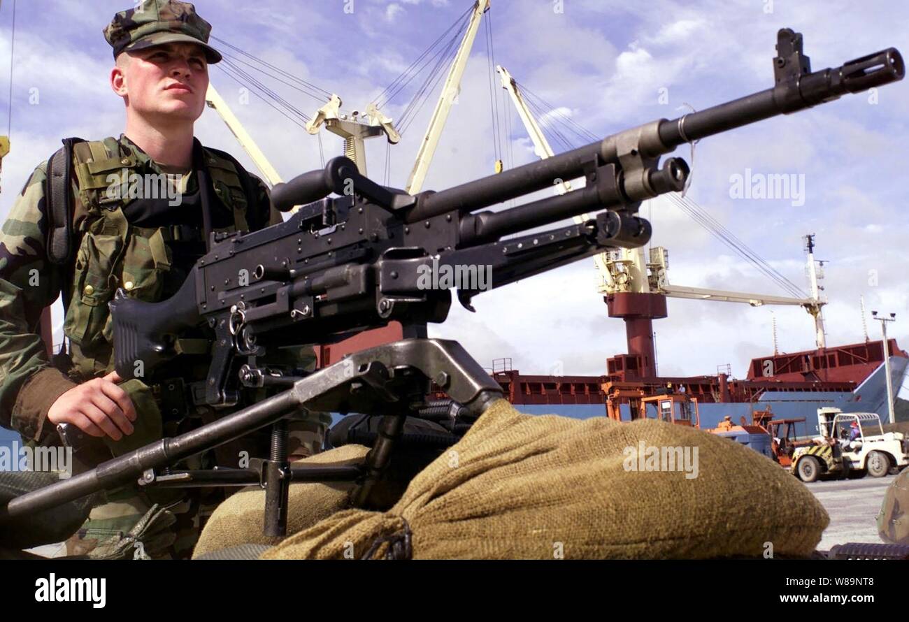 A U.S. Marine Corps Fleet Anti-Terrorism Security Team (FAST), that is ...