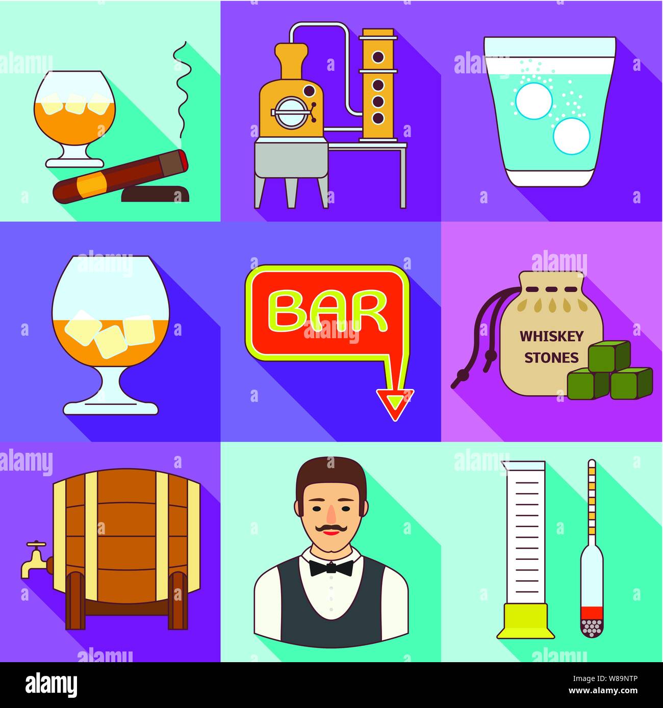 Whisky production graphic hi-res stock photography and images - Alamy