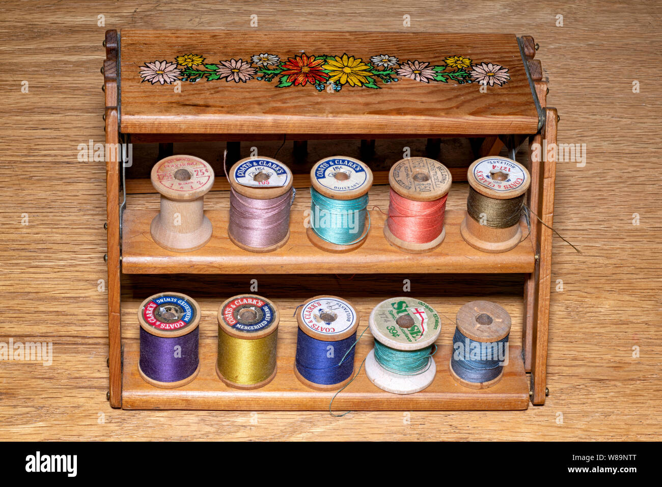 Decorative Thread Holder Stand Stock Photo - Alamy