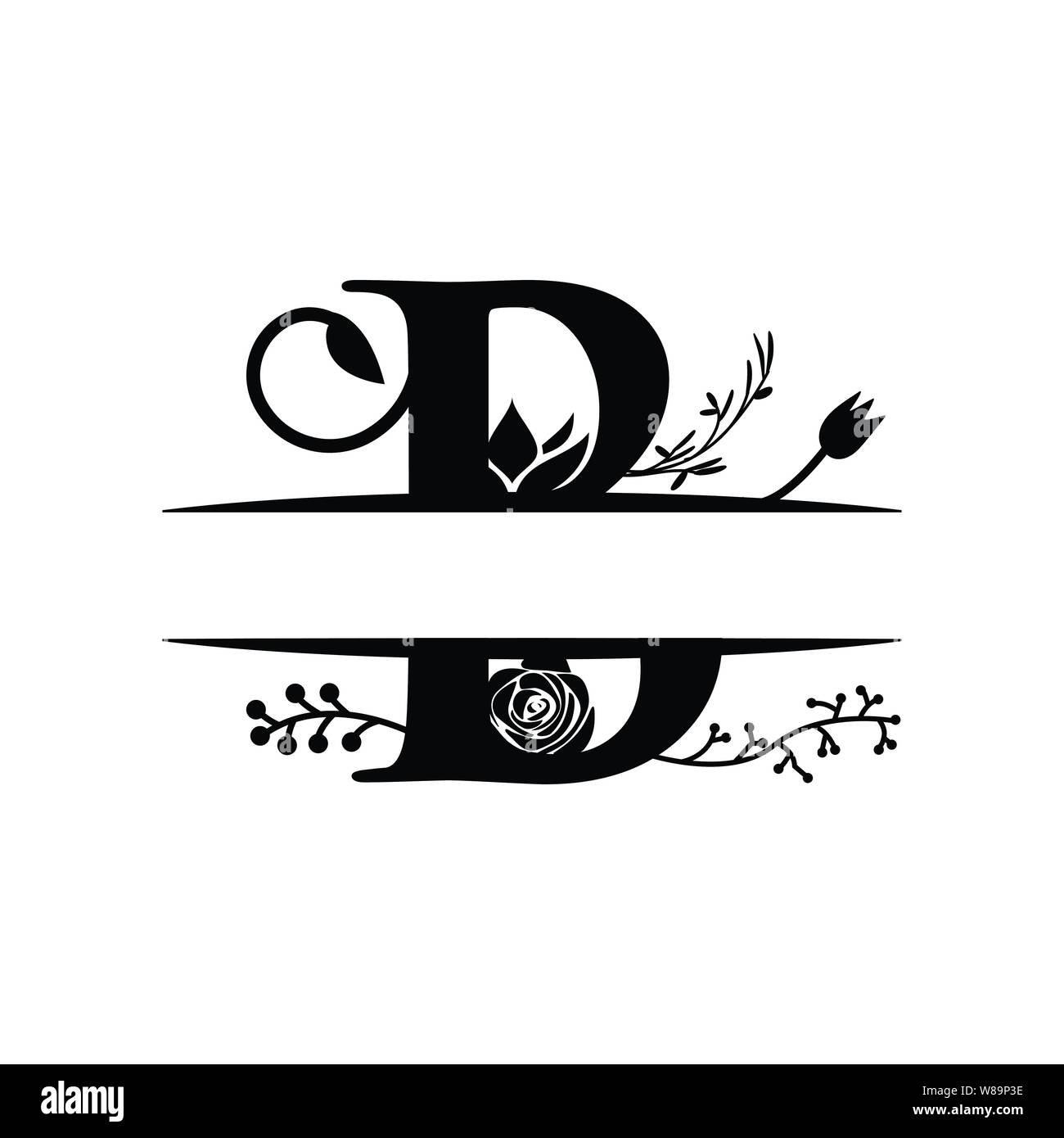 Letter b type victorian Stock Vector Images - Alamy