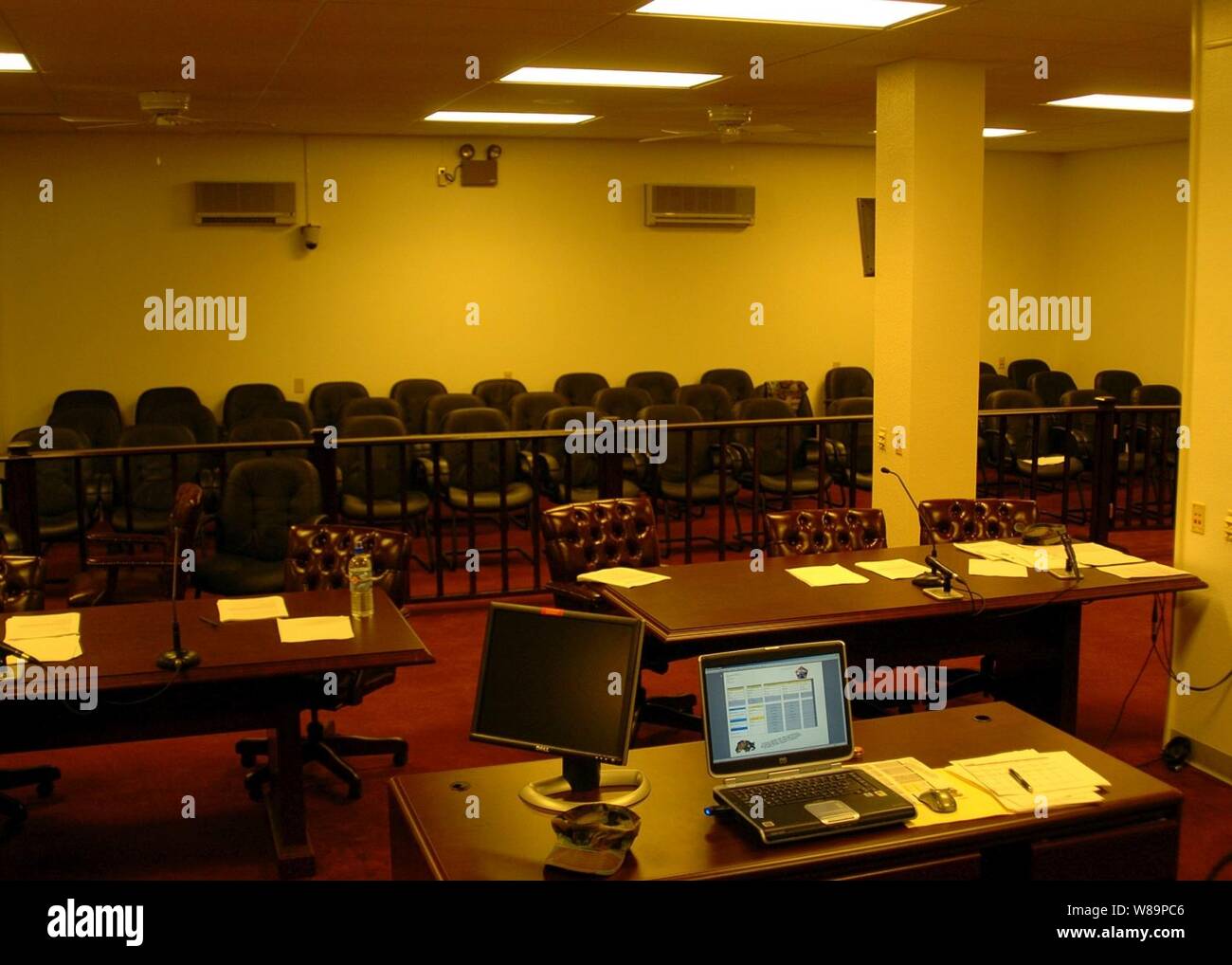 Military courtroom hi-res stock photography and images - Alamy