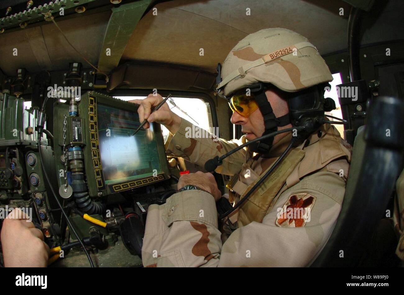 Blue force tracker hi-res stock photography and images - Alamy