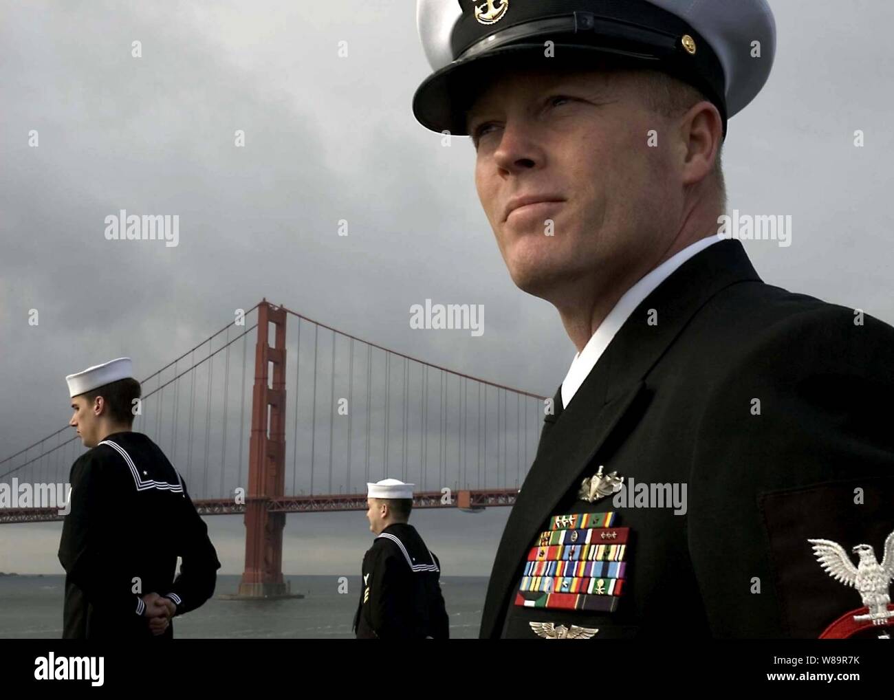 Sailors man port bridge wing hi-res stock photography and images - Alamy