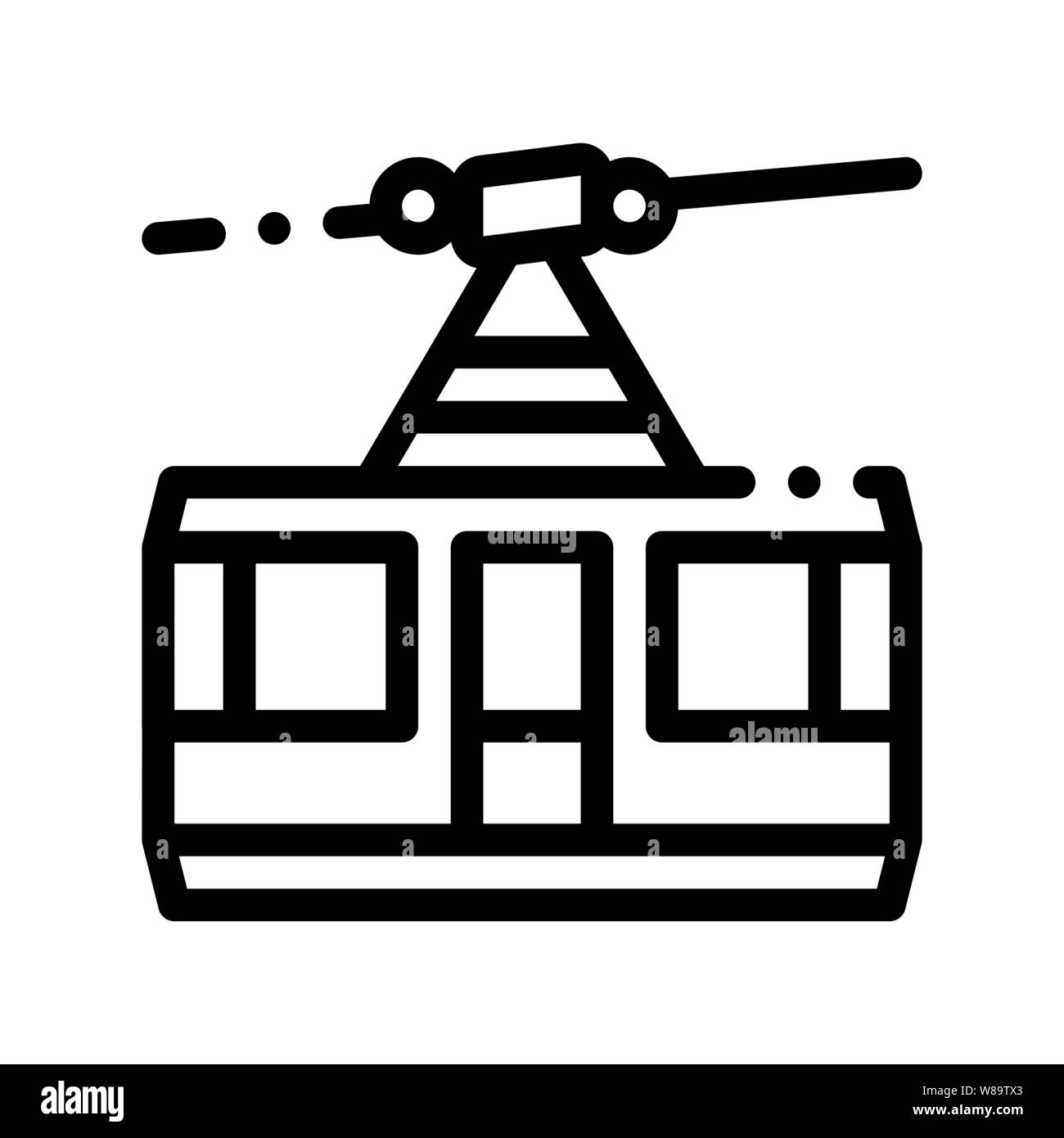 Double decker lift Stock Vector Images - Alamy