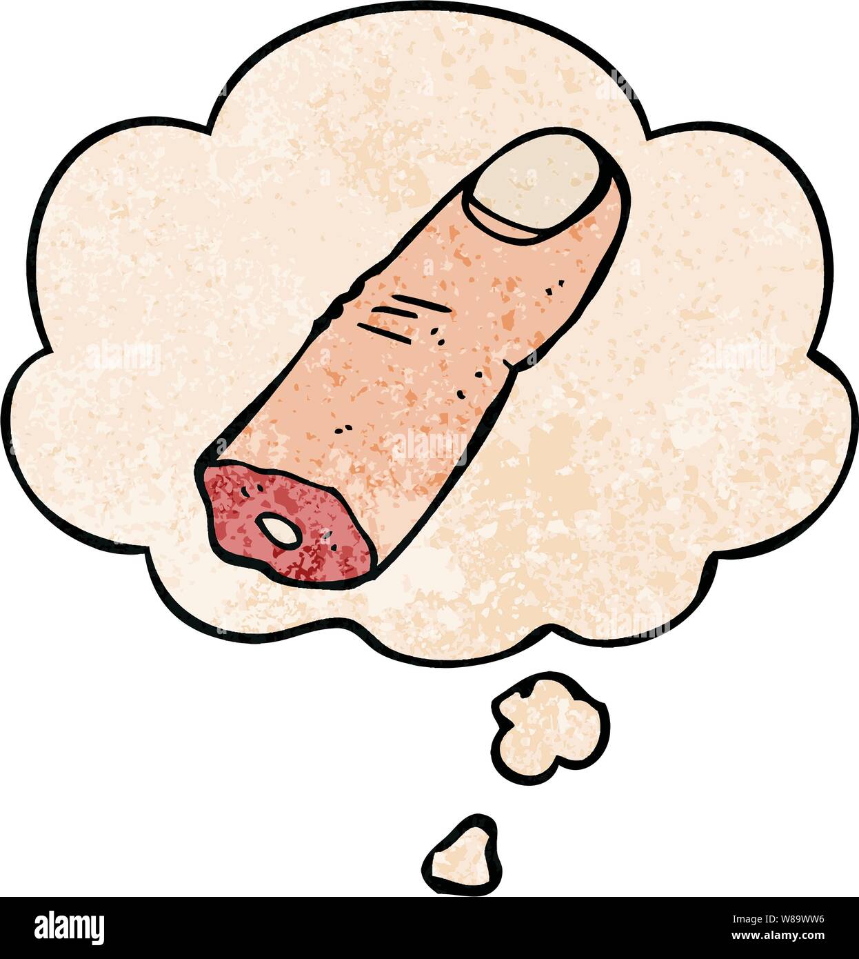 Cut Off Finger Clipart