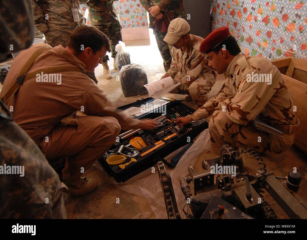 Explosive ordnance disposal mobile unit hi-res stock photography and ...