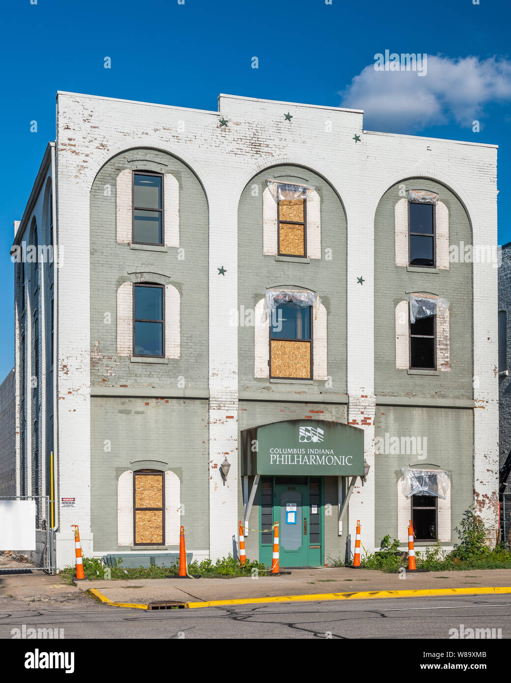 Columbus indiana architecture architect hi-res stock photography and ...