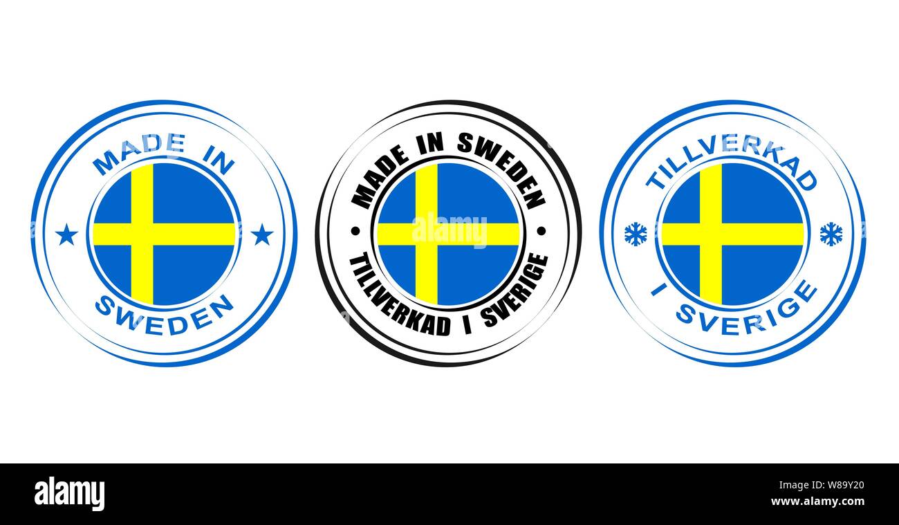 Swedish product Stock Vector Images - Alamy