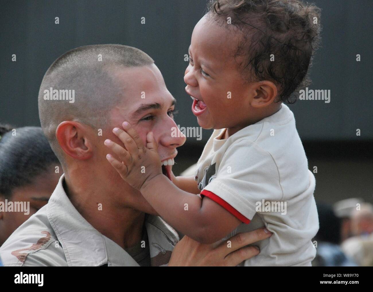 A U.S. Navy sailor assigned to Naval Mobile Construction Battalion 133 ...