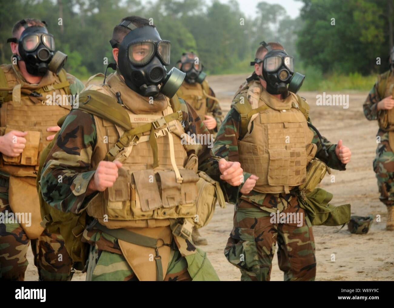 U.S. Navy sailors assigned to Naval Mobile Construction Battalion 74 ...