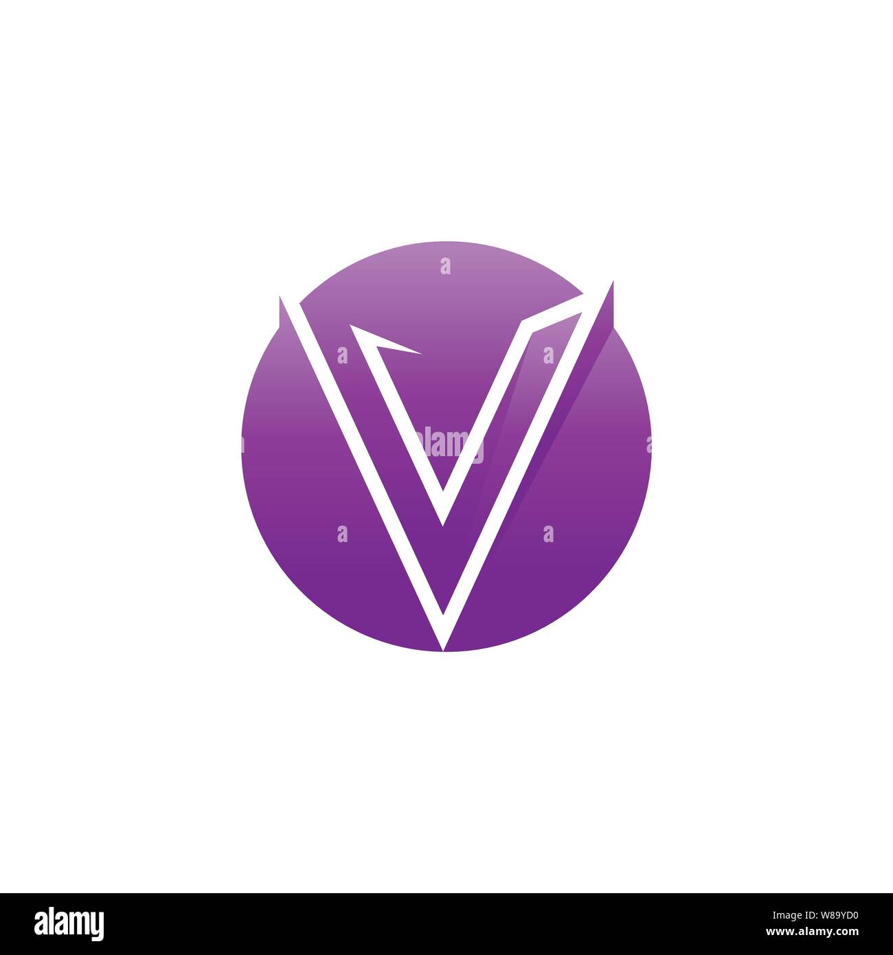 V Logo Images Stock Vectors Stock Vector Image & Art - Alamy