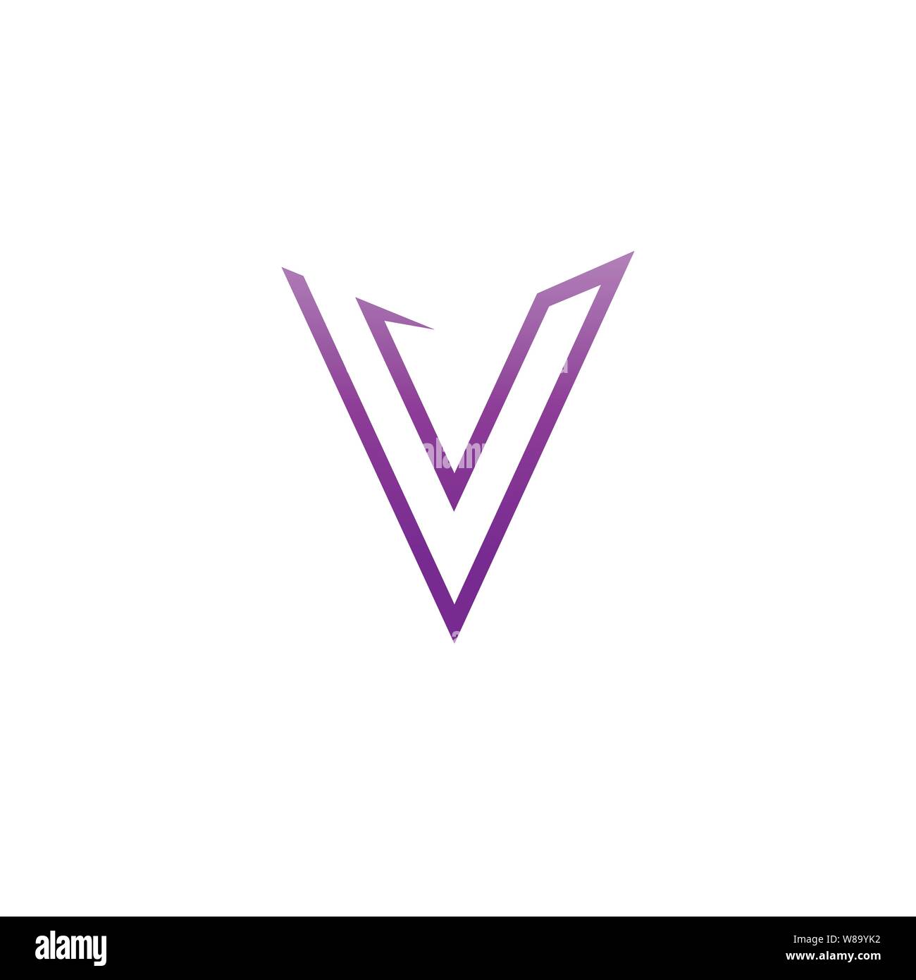 V Logo Images Stock Vectors Stock Vector Image & Art - Alamy