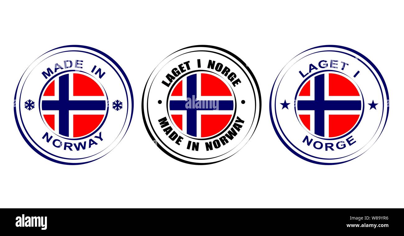 Norway Stock Vector Images - Alamy
