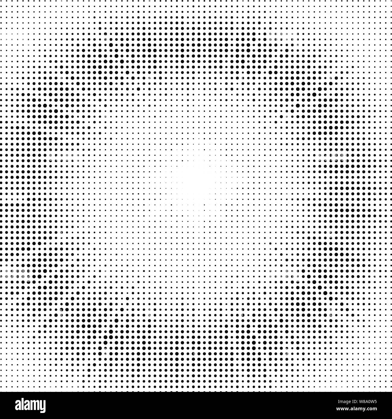 Halftone Pattern. Set of Dots. Dotted Texture on White Background ...